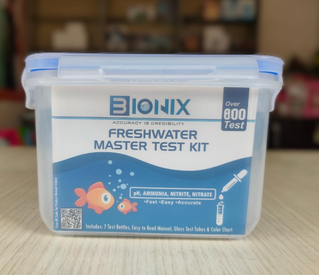 BIONIX Freshwater Master Test Kit (800 Test). : Amazon.in: Pet Supplies