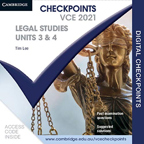 Cambridge Checkpoints VCE Legal Studies Units 3&4 2021 Digital Card ...