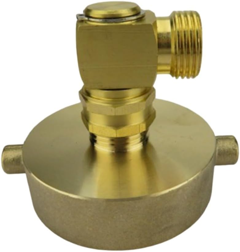 Fire Hydrant Connector,Brass Fire Hydrant Adapter With 2-1/2 NST Female ...