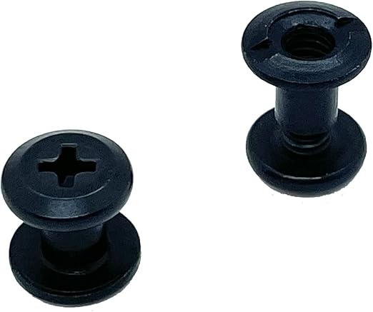 Amazon.com: Gun Guy Gear - Screws & Open Back Screw Posts 1/4" Black ...