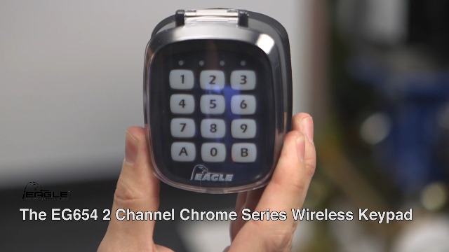 Watch Eagle Chrome Series Remotes and Keypad Installation on Amazon Live