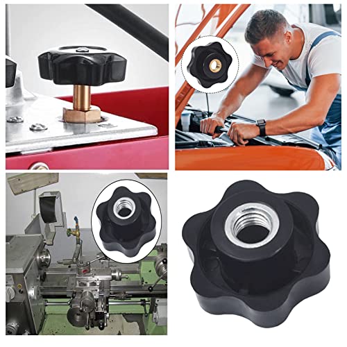 TA-VIGOR Threaded Clamping Knobs M8, Star Head Female Knob Screws ...