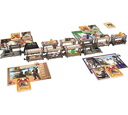 Colt Express Conveyor and Armoured Train Set French Version + 6 Bandits ...
