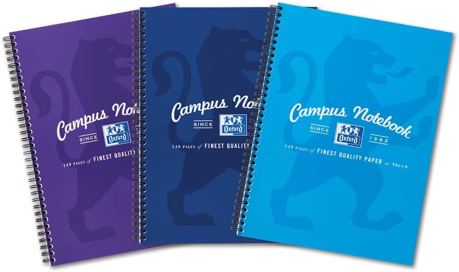 Silvine Luxpad A4 Wirebound Study Notebook - Lined (160 Pages) With ...