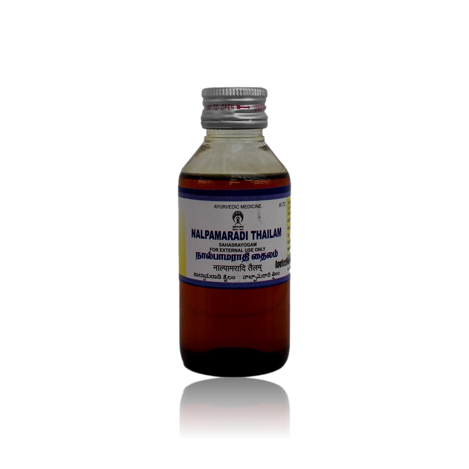Buy IMPCOPS Nalpamaradi Thailam, Ayurveda, 100 ml Online at Low Prices ...