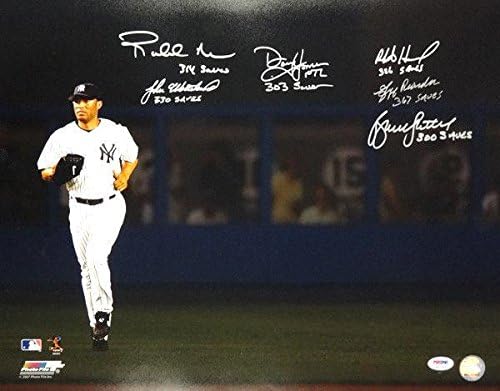 Bruce Sutter Signed Photo - 300 Save Pitchers 16x20 6 Sigs 91036 - PSA ...