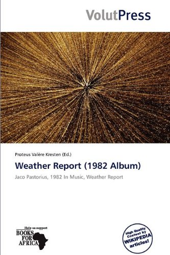 Weather Report (1982 Album) | Amazon.com.br