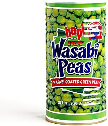 Amazon.com: Hapi Snacks Wasabi Peas, Hot, 9.9 Oz (Pack of 3) : Grocery ...