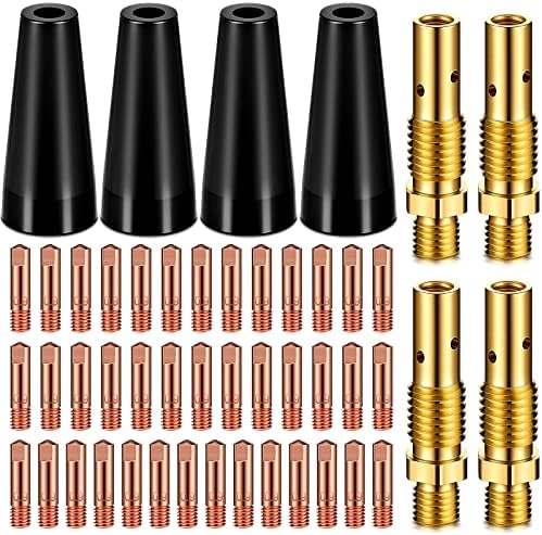 Therwen Flux Core Gasless Nozzle Tips Kit KP1939-1 Flux Core Welder Mig ...