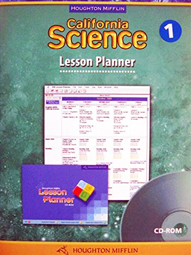 Amazon.com: Houghton Mifflin Science California: Lesson Plnr Cd L1: 9780618757336: HOUGHTON ...