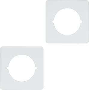 GQNDGN Scar Plate/Door Handle Fixing Cover Filler Repair Backplate Door ...