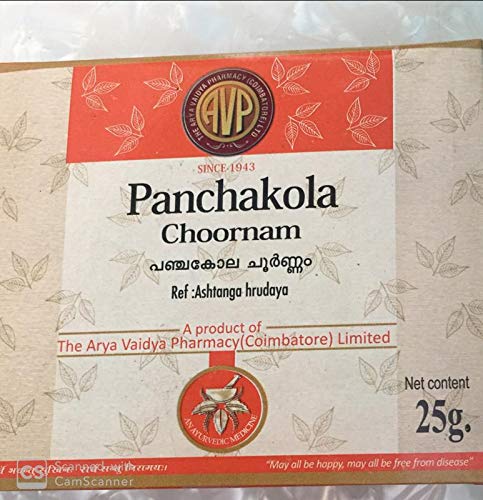 Buy PANCHAKOLA CHOORNAM (25GM X 12) Online at Low Prices in India ...