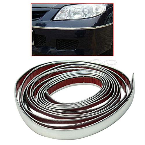 Car-O-Baari Car Chrome Strip Beading Styling Flex-line Roll Kit Trim ...