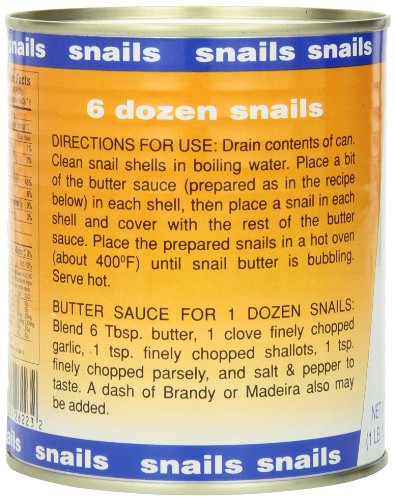 Snapklik.com : Roland Foods Consul Extra Large Escargot Snails