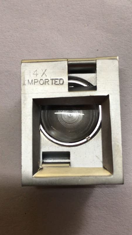 LUCKY STORE 14x Big Portable Folding Hand-Held Diamond Eye Glass ...