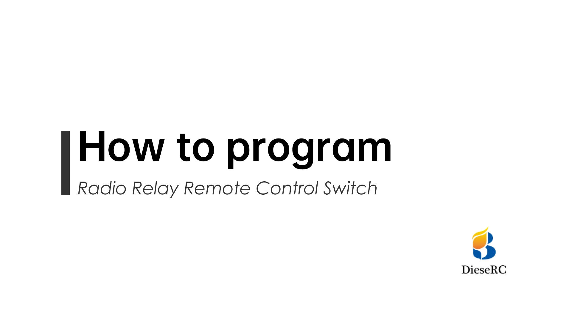Watch How to program remote control switch on Amazon Live