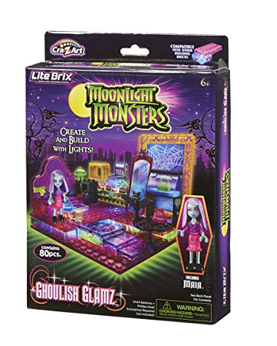 Lite Brix Moonlight Monsters Ghoulish Glamz Boutique – BigaMart