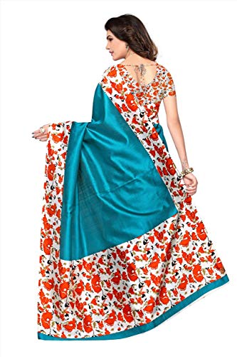 Buy NK Textiles Border Print Design Kalamkari Mysore Silk Saree | COLOR ...