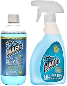 Blue Magic Stain Remover Concentrate Cleaner- Makes up to 50 Refill ...