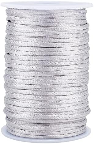 Amazon.com: Paybous 3.0 mm x 54 Yards Nylon Satin Cord Beading Braided ...