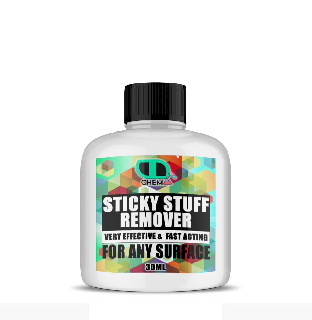 chewing gum, sticky labels Sticky Stuff Remover multi-surface adhesive ...