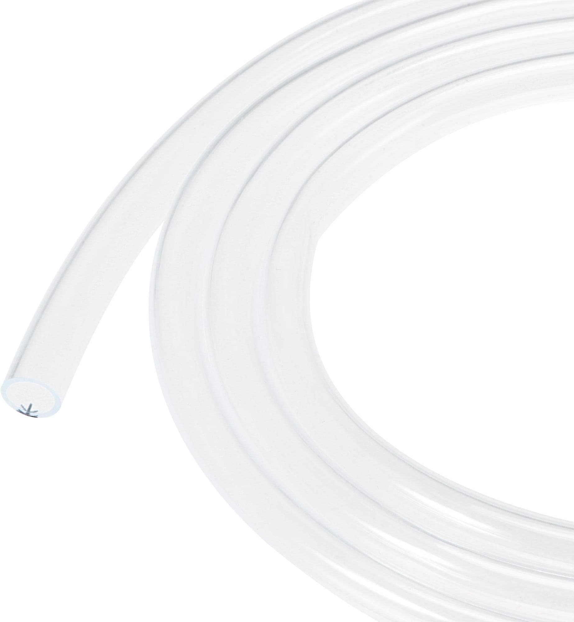 sourcing map PVC Hose Tube, 8mm(0.31") ID x 10mm(0.39") OD 1.5m/4.9ft ...