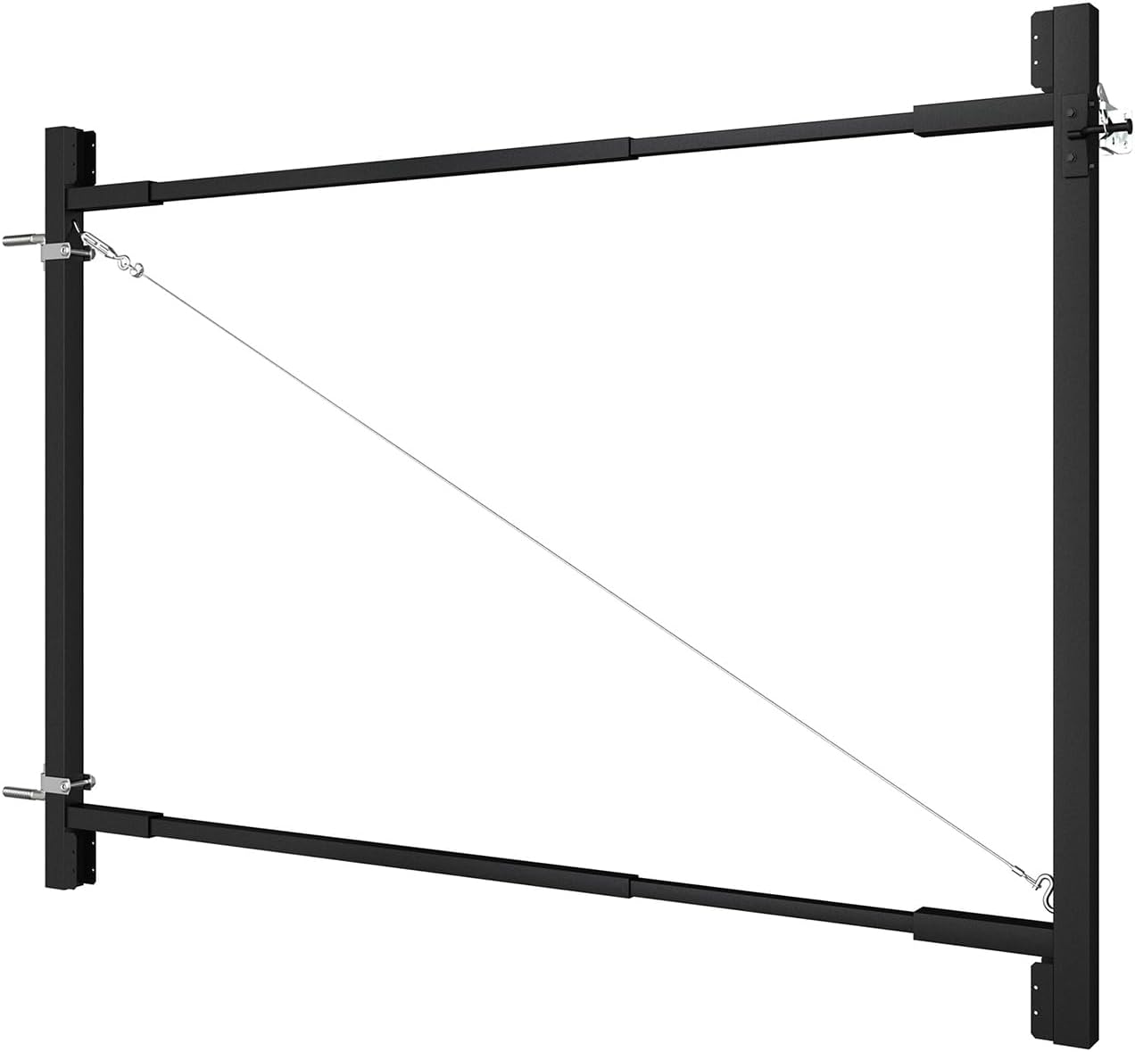 Amazon.com: BarnBase Adjustable Gate Kit, Fence Gate Kit Anti Sag Gate ...