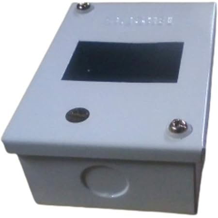 Buy Singhel Brand Mcb Box 4 Pole Metal Heavy (White) Online at Low ...
