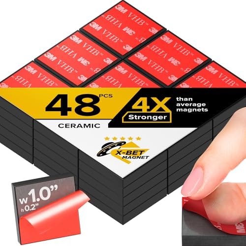 Amazon.com: 24 Pieces Magnets with Adhesive Backing Magnets for Crafts ...