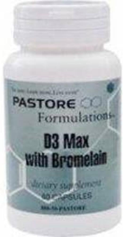 Amazon.com: Pastore Formulations D3 Max 2000 IU 60 caps : Health ...