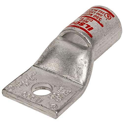 Ilsco SureCrimp Copper Compression Lugs, Standard Barrel, 1-Hole, w ...