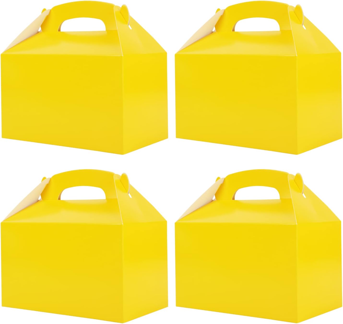Amazon.com: Yellow Party Treat Boxes 24 PCS Yellow Candy Cake Gift DIY ...