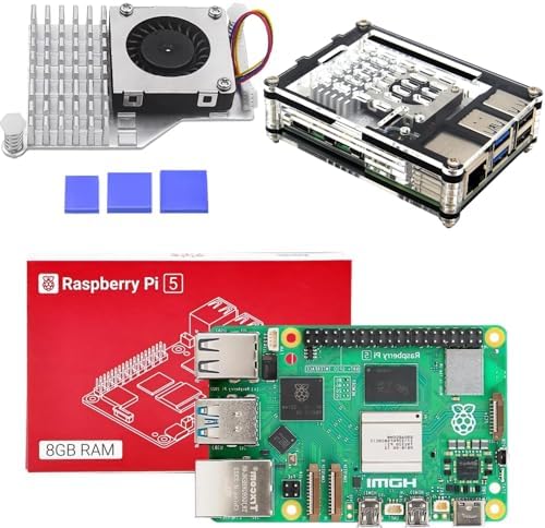 Amazon.co.jp: Vesiri Raspberry Pi 5 8GB Starter Kit for Raspberry Pi 5 Kit Raspberry Pi 5 8gb ...