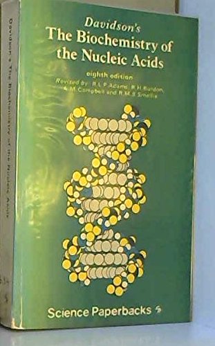 Buy Biochemistry of the Nucleic Acids Book Online at Low Prices in ...