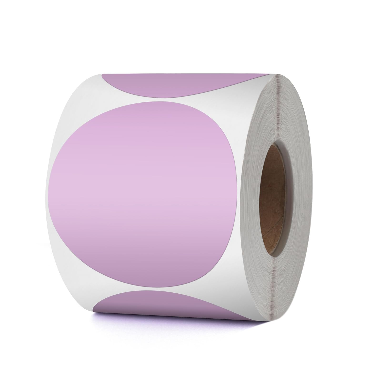 Amazon.com : YIKIADA Purple Circle Thermal Labels Vinyl 3 Inch Self ...