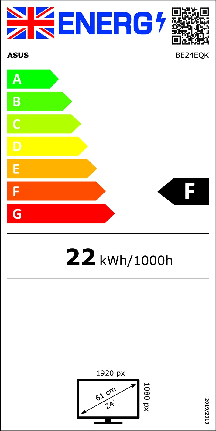 ASUS BE24EQK Business Monitor â€“ 23.8 Inch, Full HD, IPS, Frameless ...