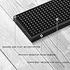 Amazon.com: BARsics 17.5x3.5 inches Long PVC Bar Rail Mat Non-Slip ...