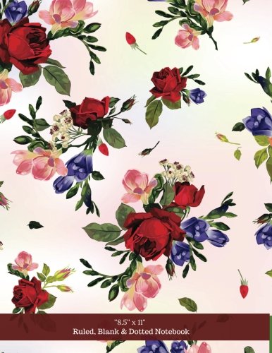 Amazon.com: Ruled Blank and Dotted Notebook: Ruled Blank and Dotted ...