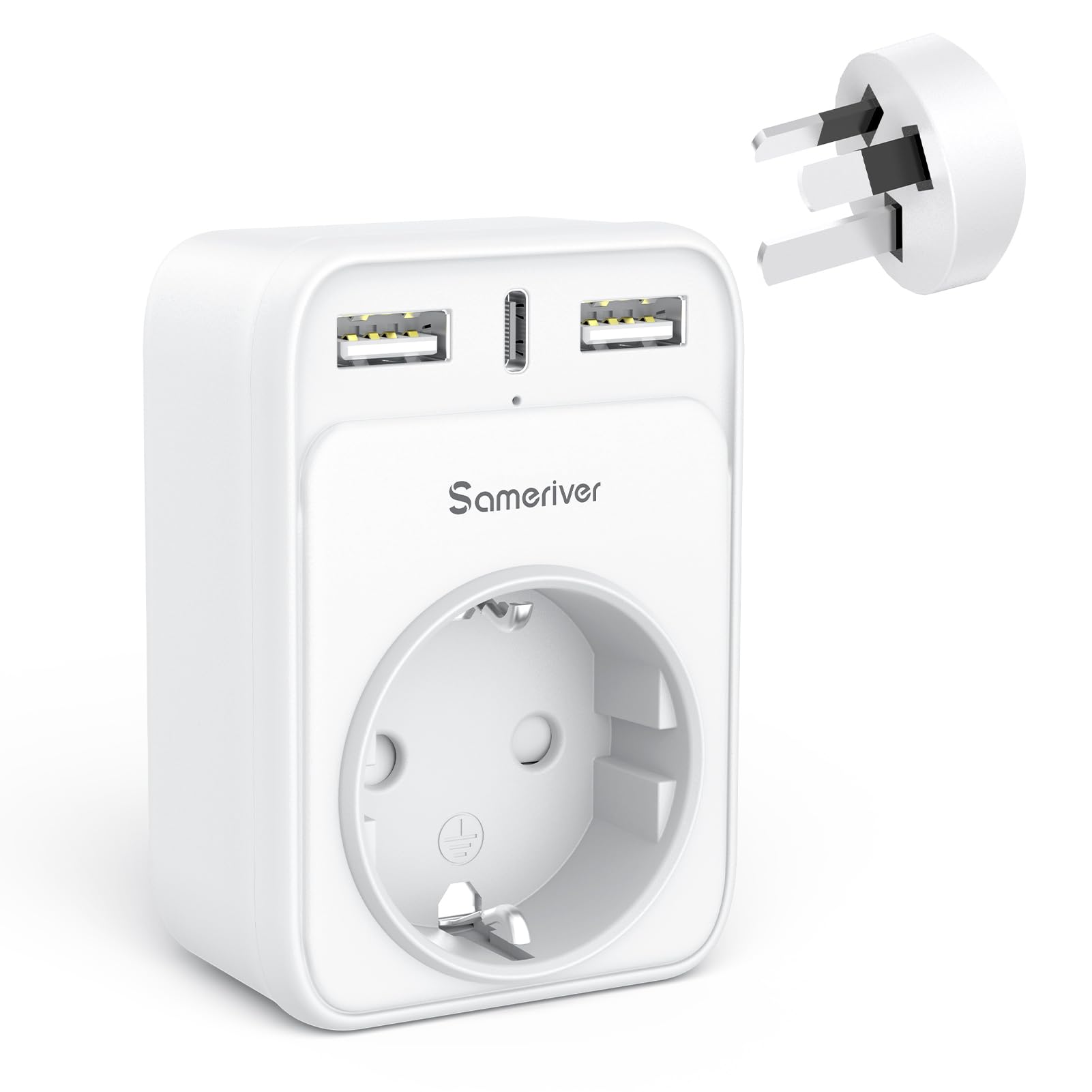 Reiseadapter Australien Adapter Deutschland Stecker Reisestecker ...