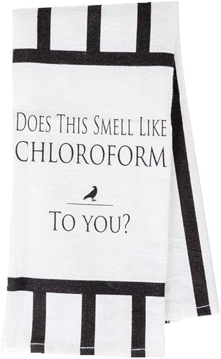 Amazon.com: Adams & Co. Does This Smell Like Chloroform to You? Towel ...