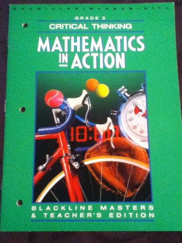 Mathematics in Action-Critical Thinking-Grade 3: MacMillan/McGraw-Hill ...