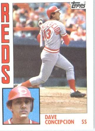 Amazon.com: 1984 Topps Baseball Card #55 Dave Concepcion Mint ...