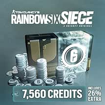 Amazon.com: Tom Clancy’s Rainbow Six Siege 7,560 R6 Credits | PC ...