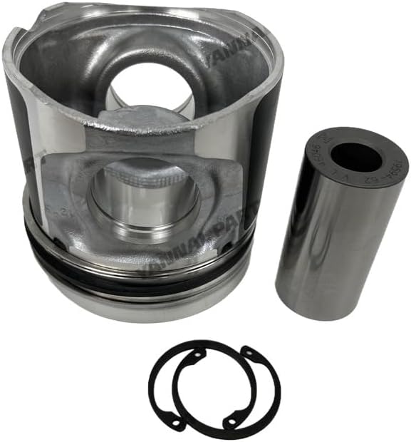 Amazon.com: YANNAL PART Pistón T415098 T415679 + anillo de pistón ...