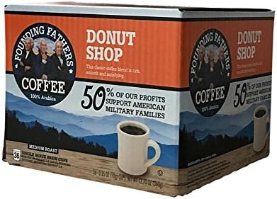 Amazon.com : Founding Fathers Coffee Single Serve Pods for Keurig 2.0 K ...