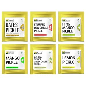 Aweri All-in-One Pickle Sampler Pack - 6 Delicious Flavors: Dates ...