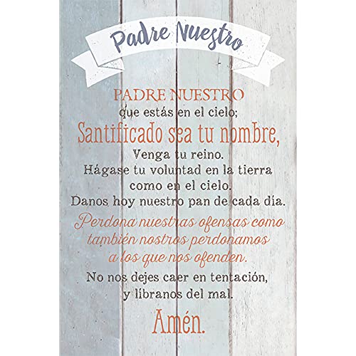 Dexsa Padre Nuestro - Lord's Prayer - Inspirational Saying in Spanish ...