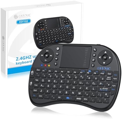 Mini Wireless Multi-media Keyboard Touch Pad Mouse Combo With Scroll ...