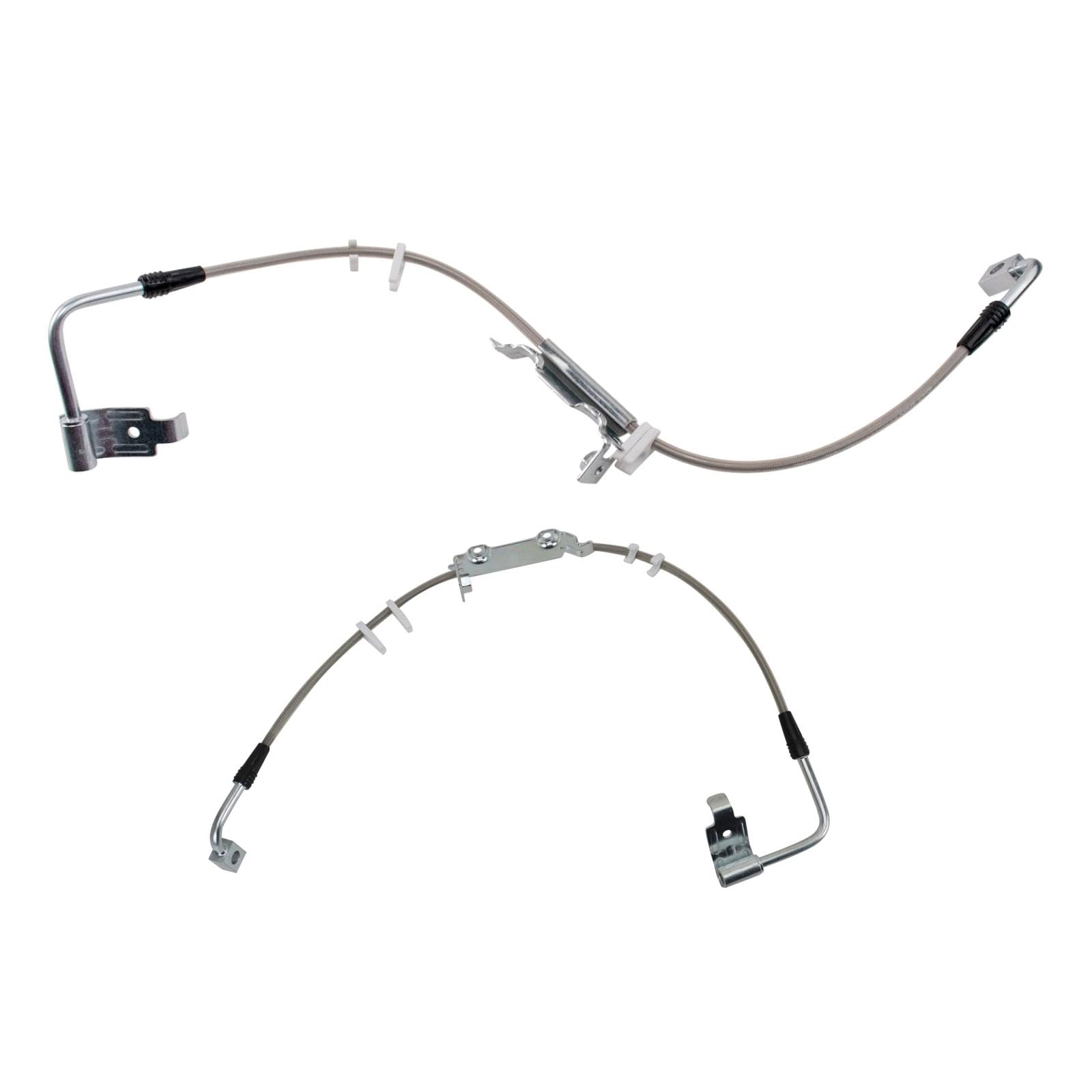 Amazon.com: TRQ Stainless Steel Performance Front Brake Hose Compatible ...