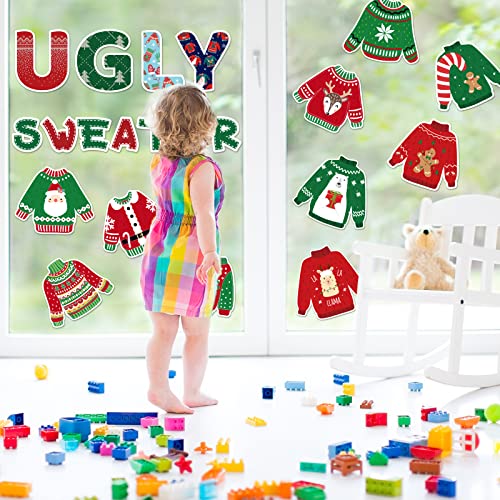 Snapklik.com : Christmas Cutouts Xmas Ugly Sweater Classroom Bulletin ...